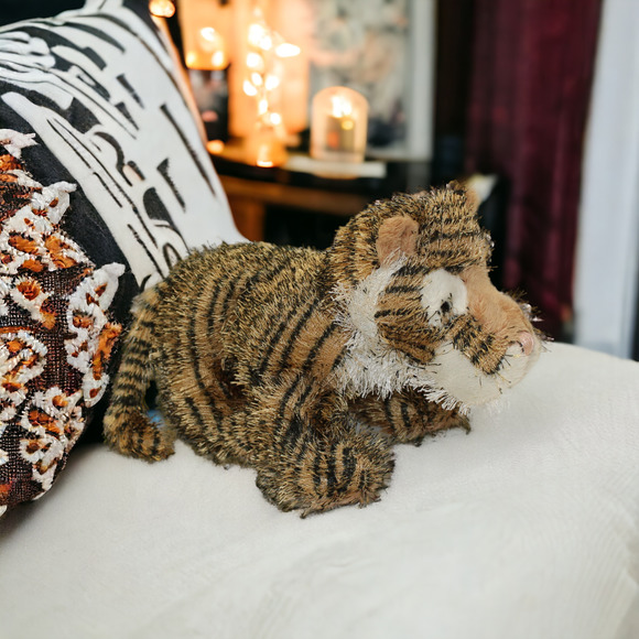 GANZ | Toys | Ganz Webkinz Tiger Scruffy Fuzzy Plush Stuffed Animal Tan ...